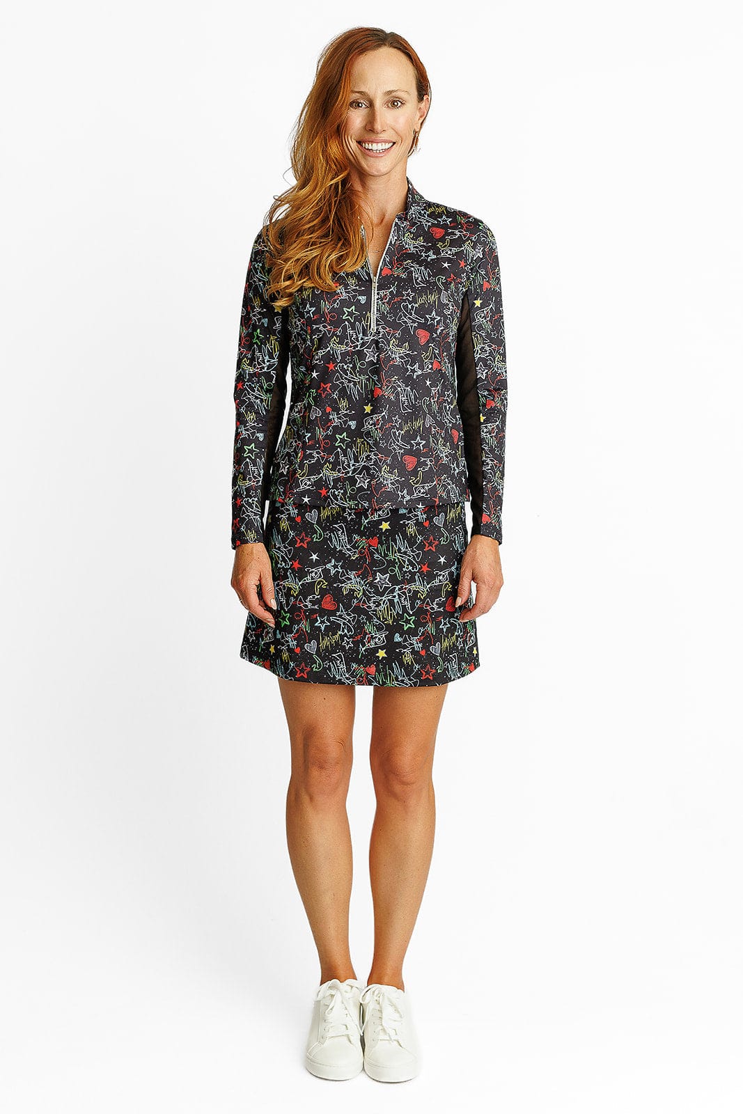 Amy Sport GRAFFITI Marisa Pleated Skort – Gals on and off the Green