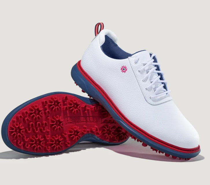 Heathlander THE WOMEN'S RED, WHITE, AND BLUE GOLF SHOE – Gals on and ...