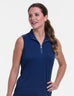EPNY Convertible Sleeveless Zip Mock Polo (Multiple Colors) – Gals on ...