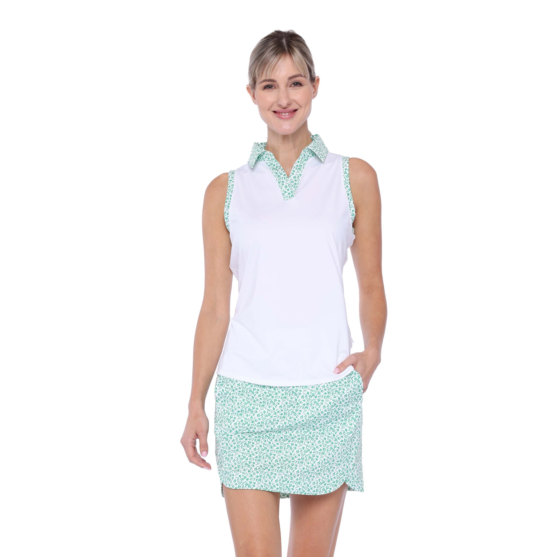 Belyn Key Wimbledon Action Sleeveless Top – Gals on and off the Green